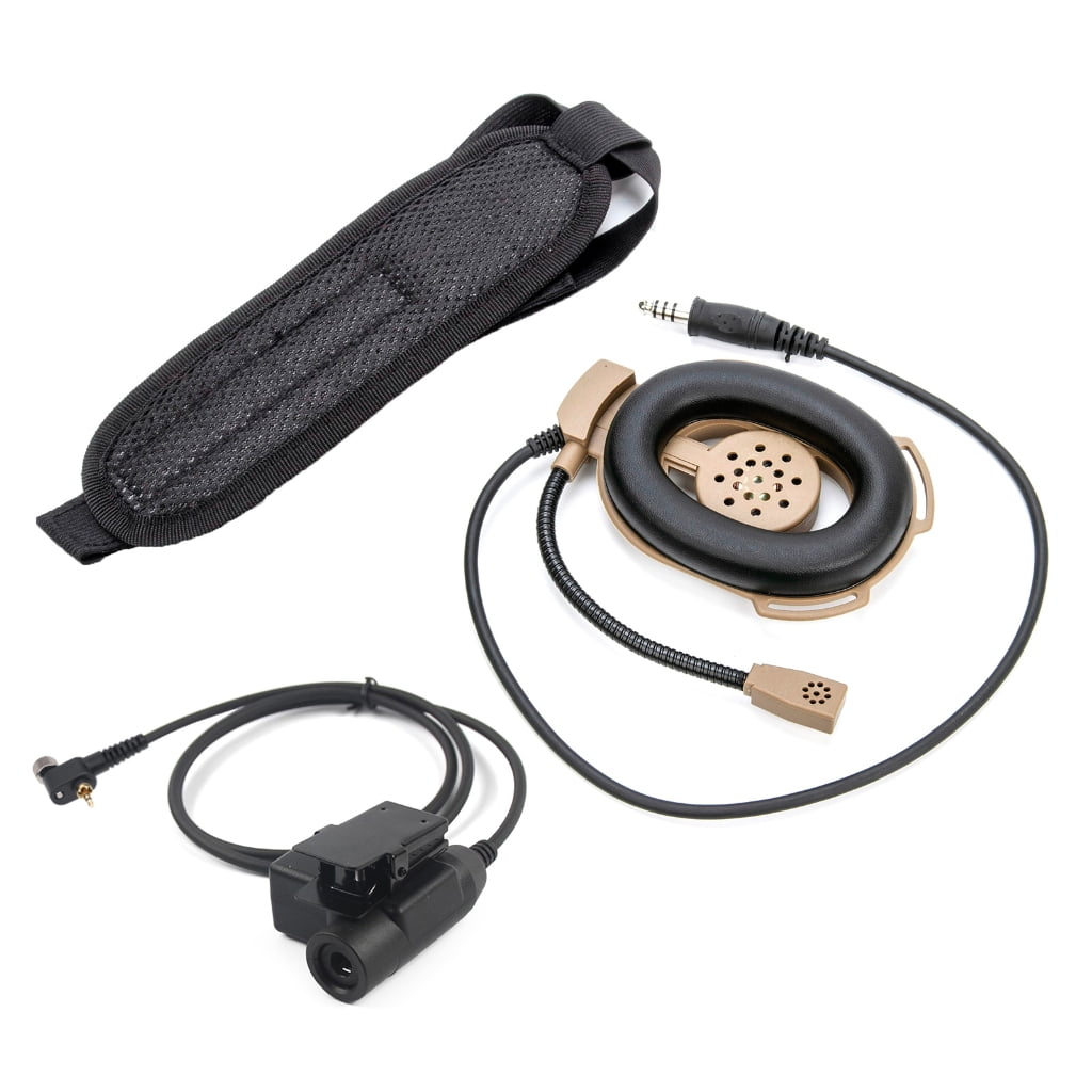 Single Side Headset And MTP850 U94 PTT Set For PR1500 HT1000 JT1000 ...