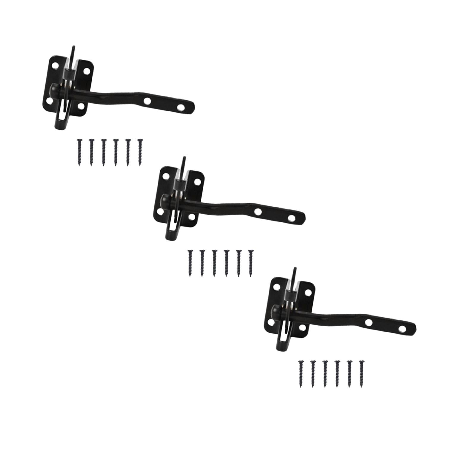 Single Side Wood Fence Gate Padlock Clasp for Door Gate Wooden Fences ...