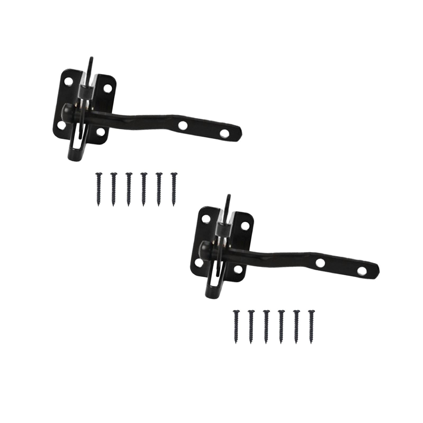 Single Side Wood Fence Gate Padlock Clasp for Door Gate Wooden Fences ...
