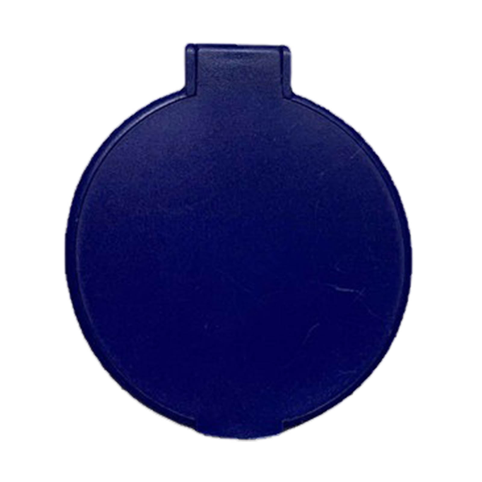 Single Sided Folding Circular Mirror Plastic Portable Compact Cosmetic ...
