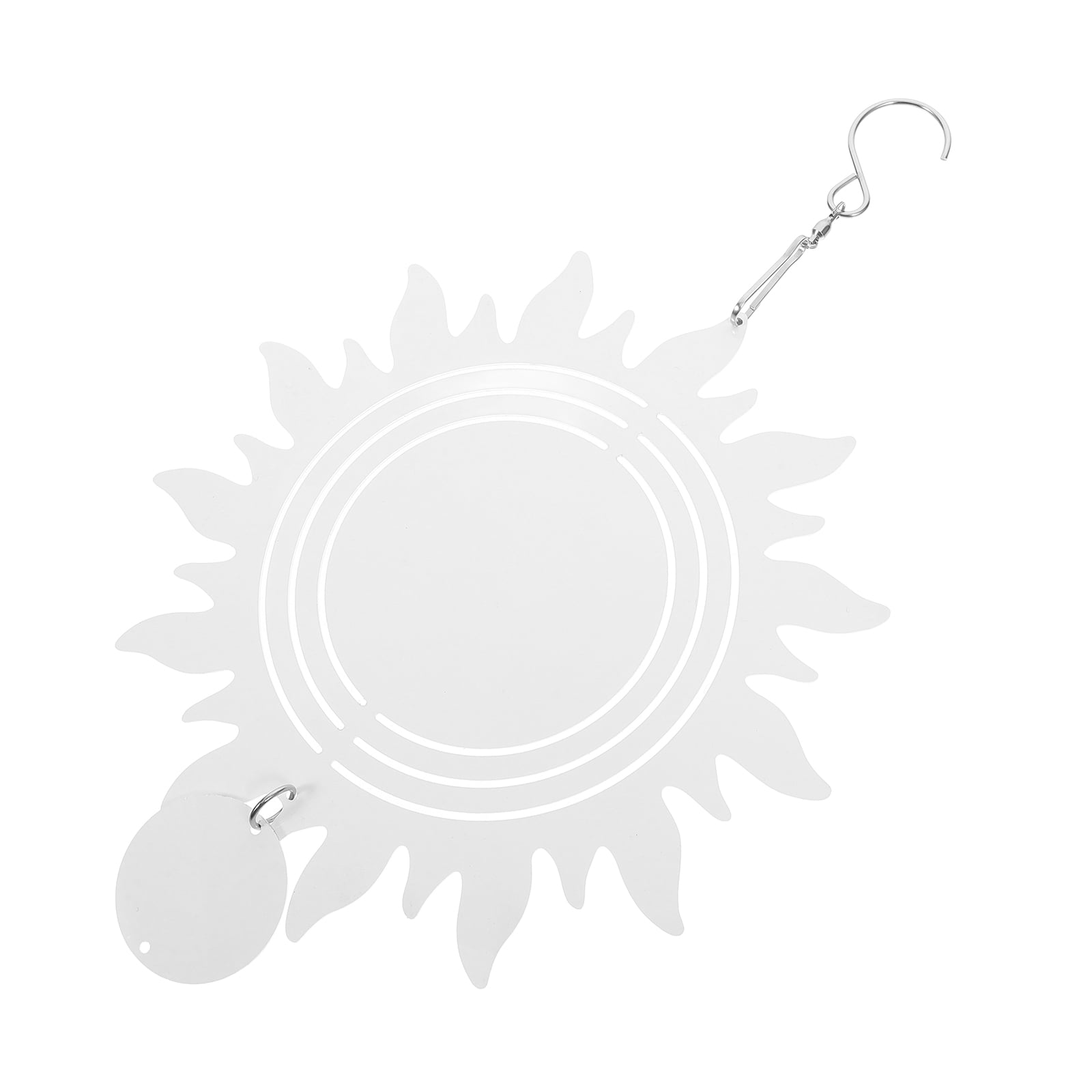 Single Sided Sign Dye Sublimation Wind Chimes 20.00X20.00X0.10CM White ...