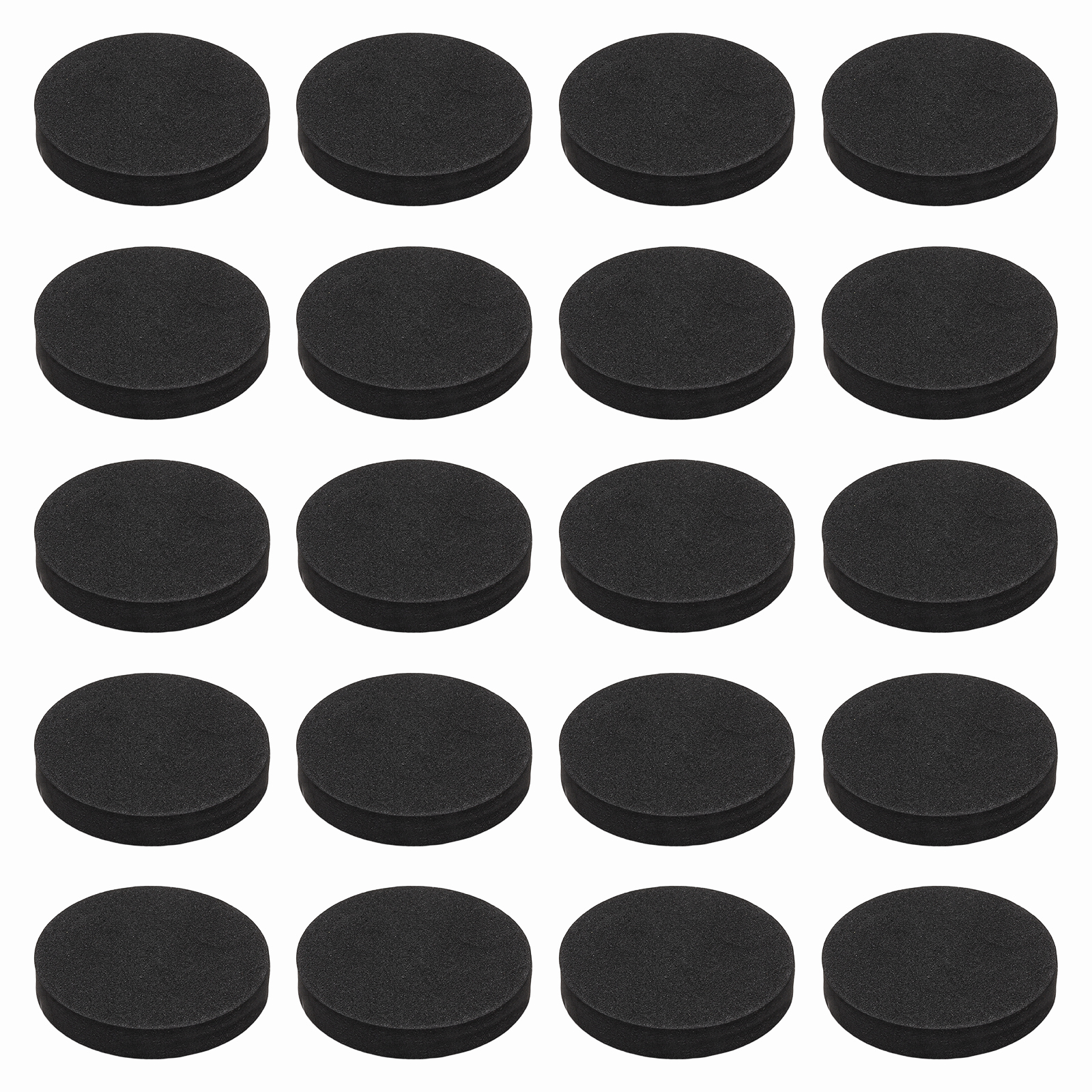 Single Sided Speaker Isolation Pads, 45mmx8mm Round Black Non Slip EVA ...