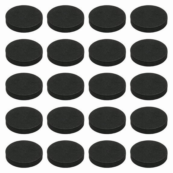 Single Sided Speaker Isolation Pads, 45mmx8mm Round Black Non Slip EVA ...