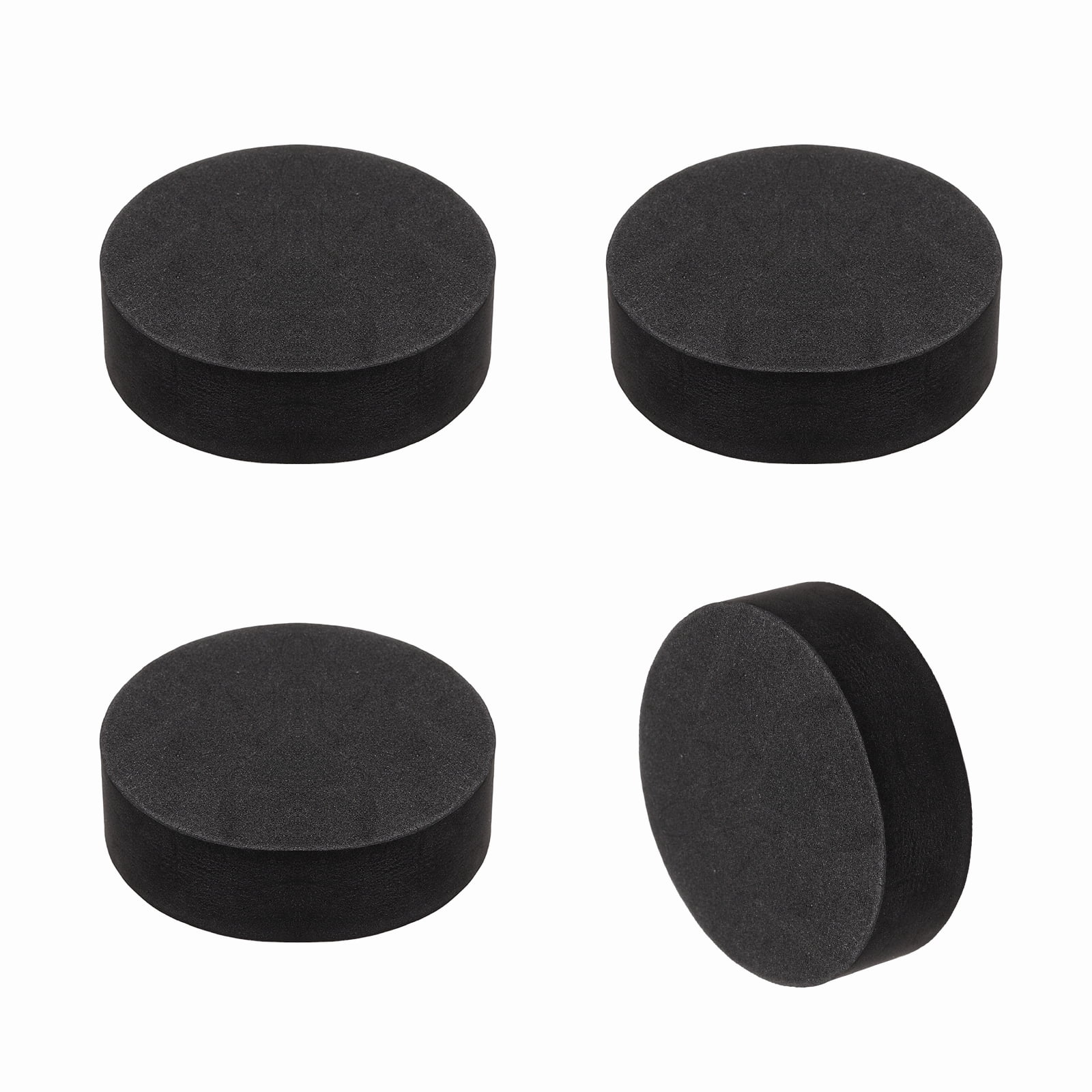 Single Sided Speaker Isolation Pads, 65mmx20mm Round Black Non Slip EVA ...