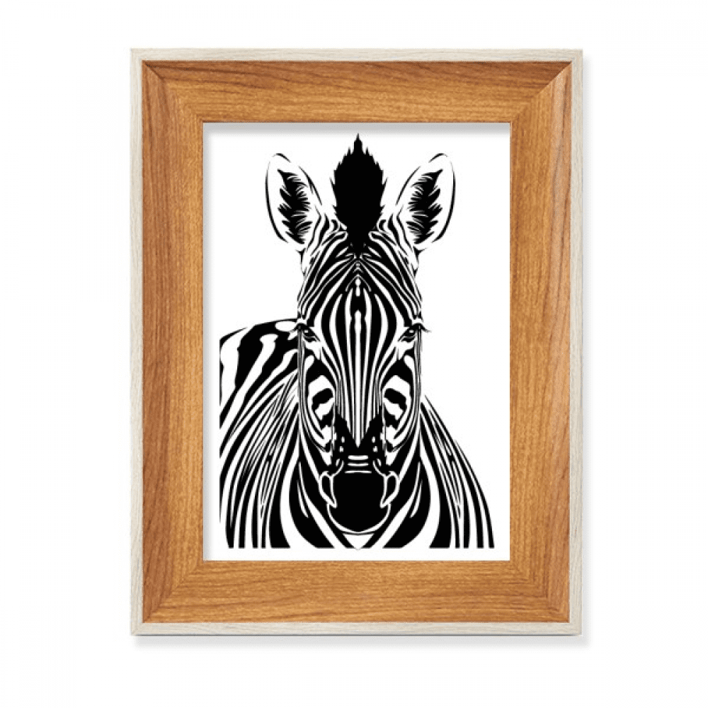 Single Simple Pinto Animal Desktop Wooden Photo Frame Display Picture ...