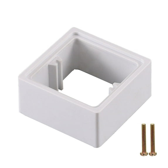 Single Socket Spacer Electrical Outlet Box Extender with Screws ...