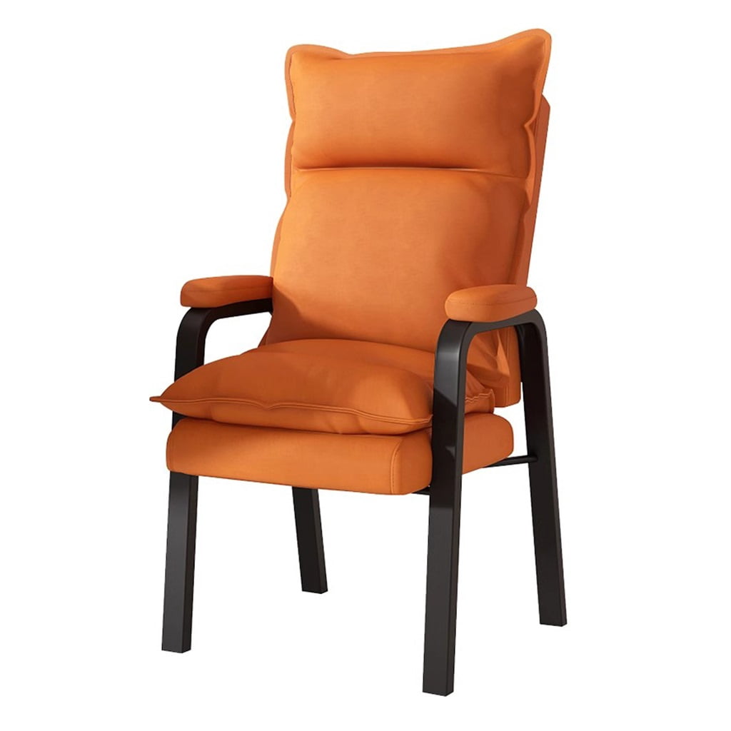 Single Sofa Armchair High-Back Reading Chair with Metal Frame,Ergonomic ...