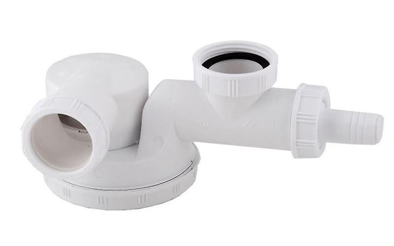 Single Space Saving Kitchen Sink Drain Waste Trap 1 1/2" x 40mm Dish ...