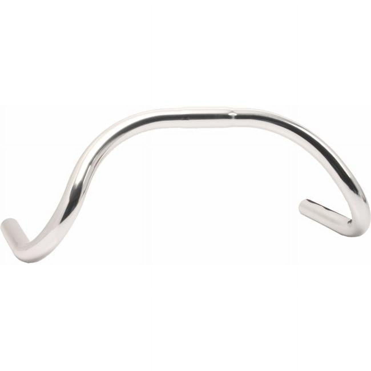 Single Speed Bike Handle Bar Silver, Bore 26 mm, 22 x 7 in. - Walmart.com