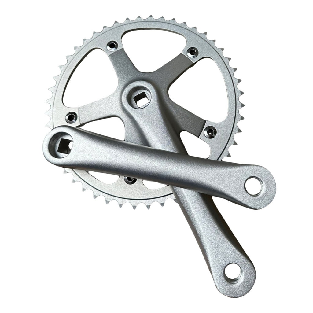 Single Speed Crankset Bikes Crank Arm Set 165mm 144BCD Road Bike ...