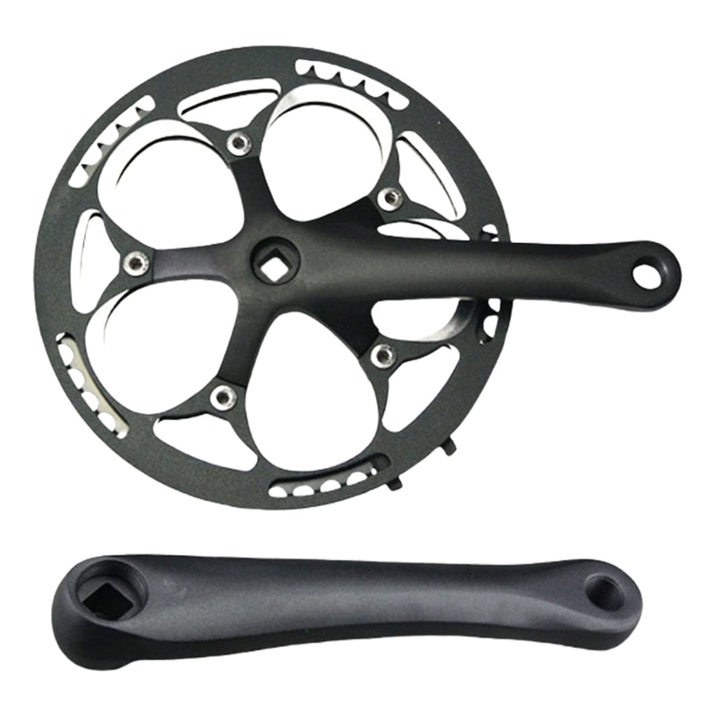 Single Speed Road Bike Cranksets Aluminum Alloys Chainwheel Folded Bike ...