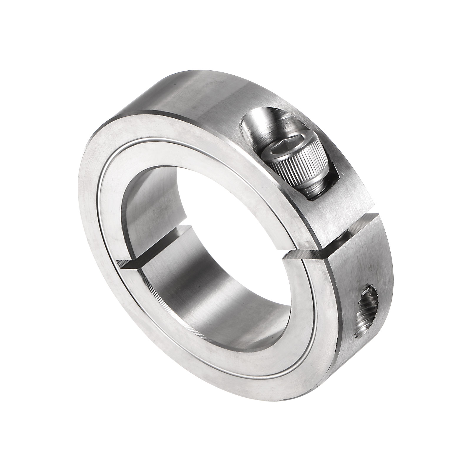 Single Split Clamp-On Shaft Collar 1-5/8 Bore One-Piece Clamping Collar ...