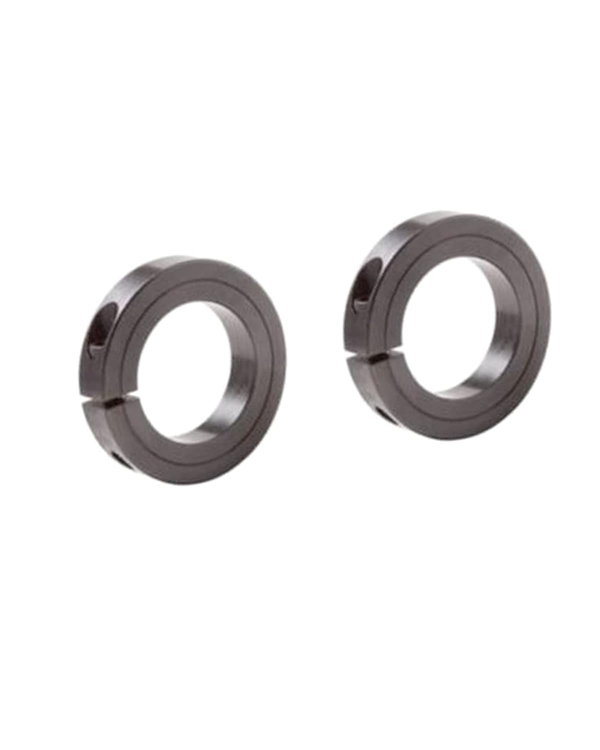 Single Split Shaft Collar Black Oxide Finish - 2 Pcs Clamp-On Shaft ...