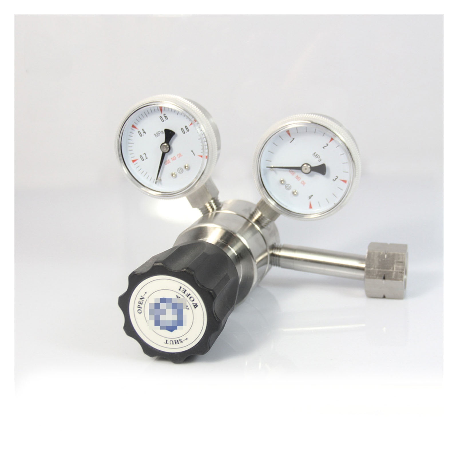 Single Stage High Pressure Stainless Steel Nitrogen Argon Gas Pressure ...