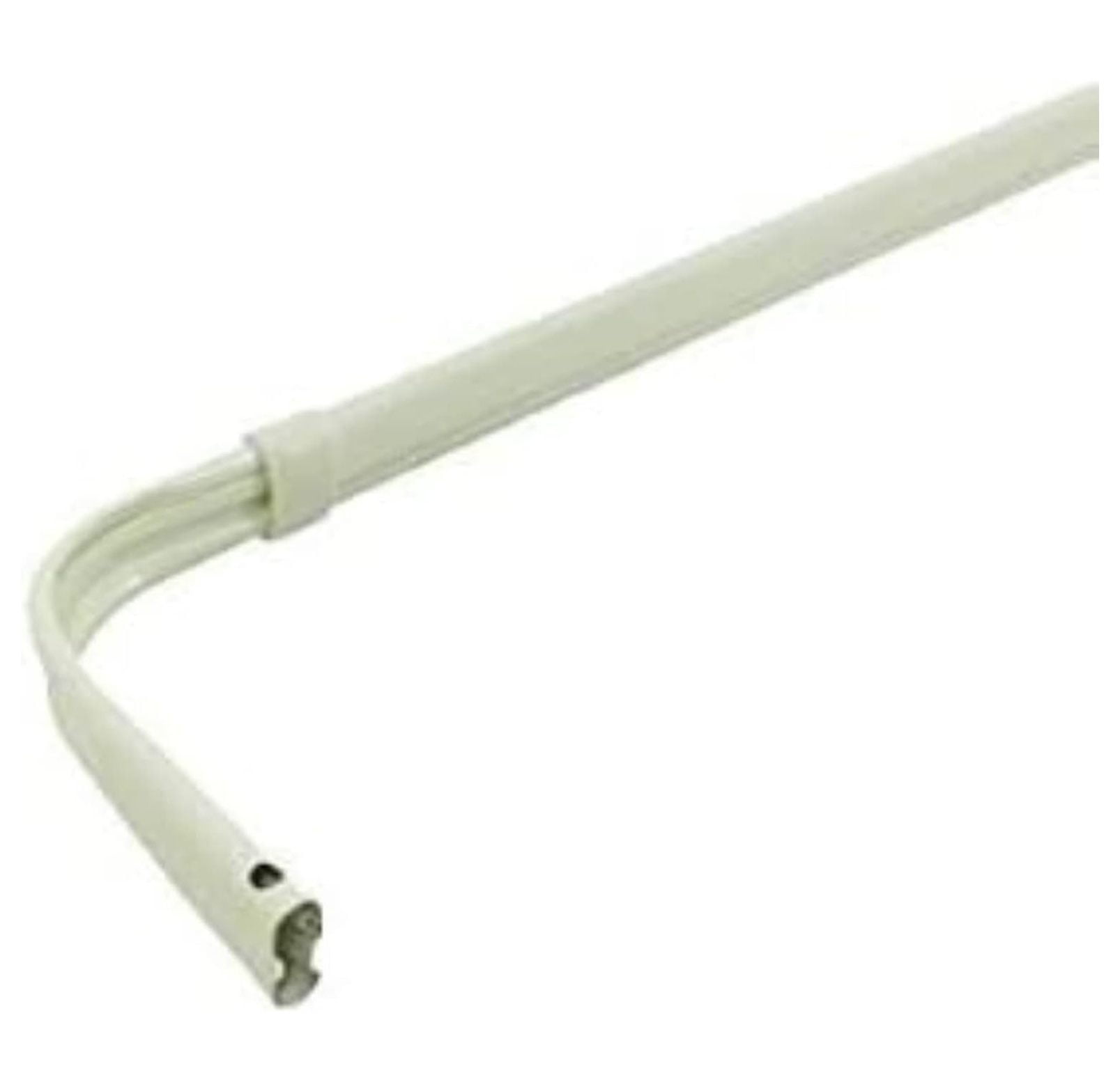 Single Standard Lock Seam Curtain Rod, 28 to -Inch Adjustable Width, 5 ...