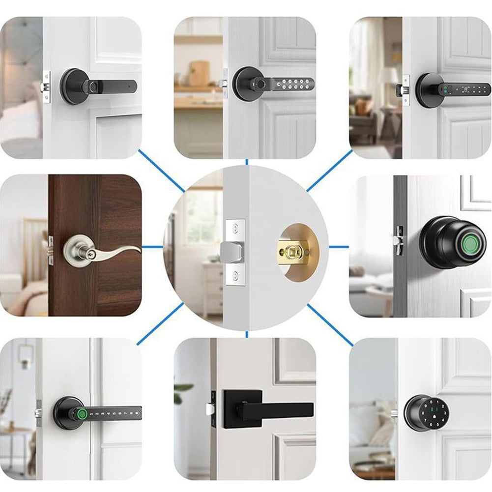 Single Tongue Bolt Three Rod Lock Body Door Latch Tubular Latch Mortice ...