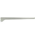 Single Track Shelf Bracket, 18 Inches, Satin Anochrome by Stone Harbor ...