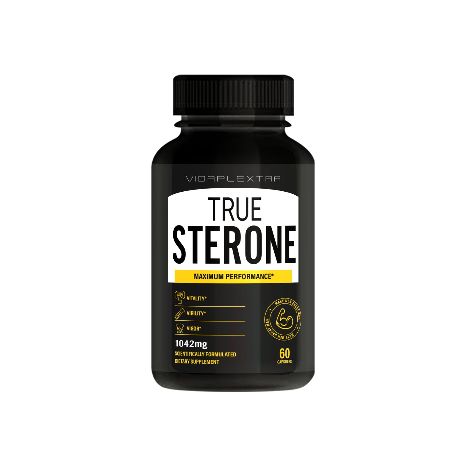 (Single) True Sterone - True Sterone Capsules - Walmart Business Supplies