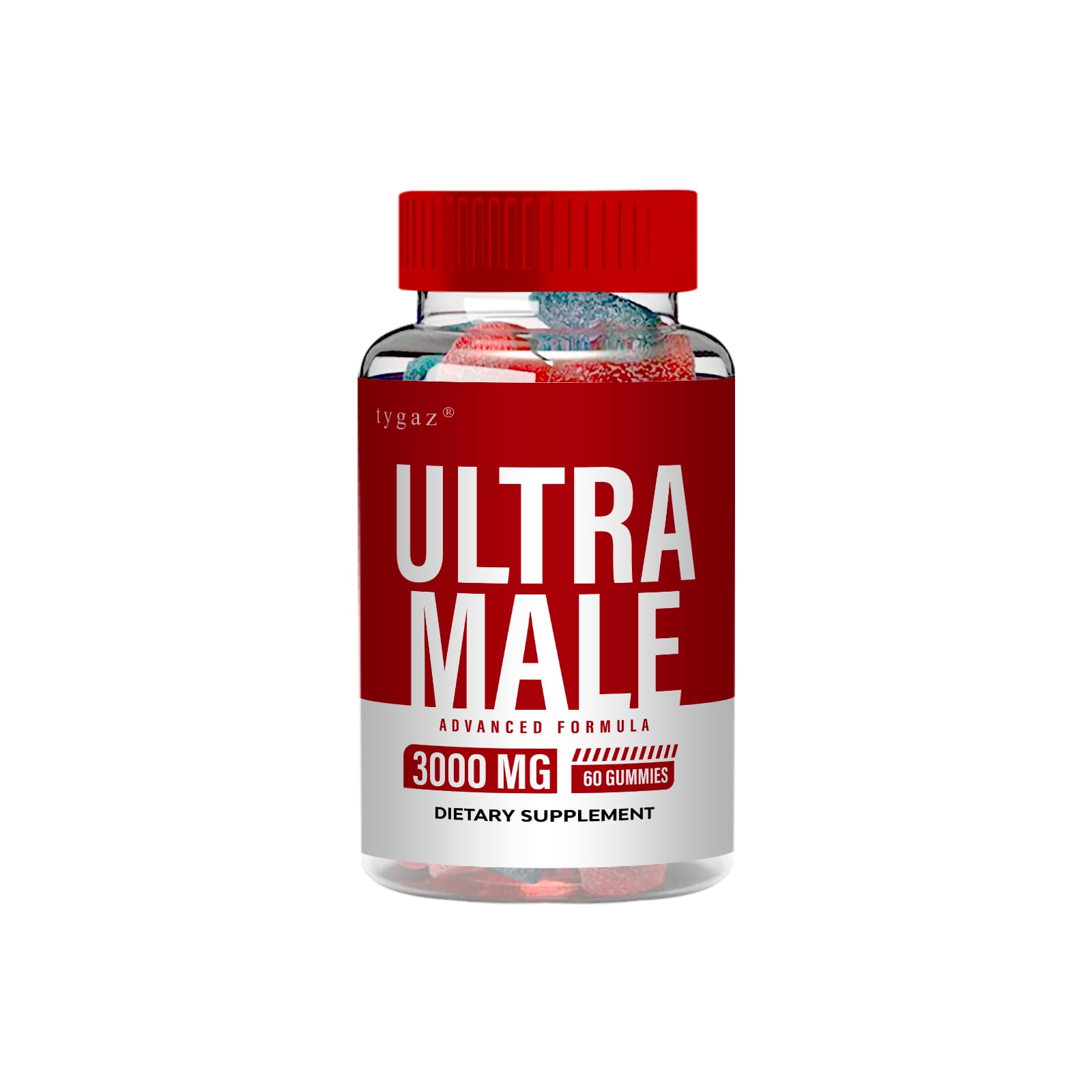 (Single) UltraMale - Ultra Male Gummies For Men - Walmart.com