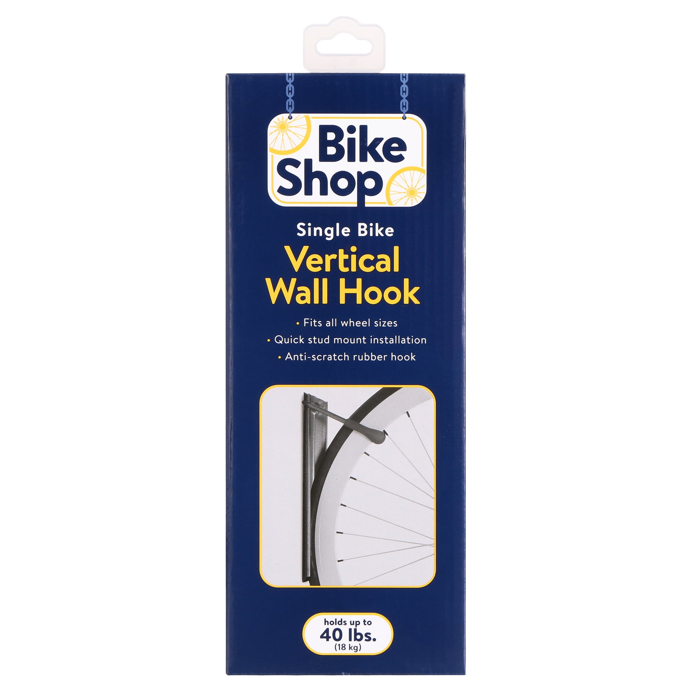 Vert Bike Rack - Single Bike Vertical Storage - Walmart.com
