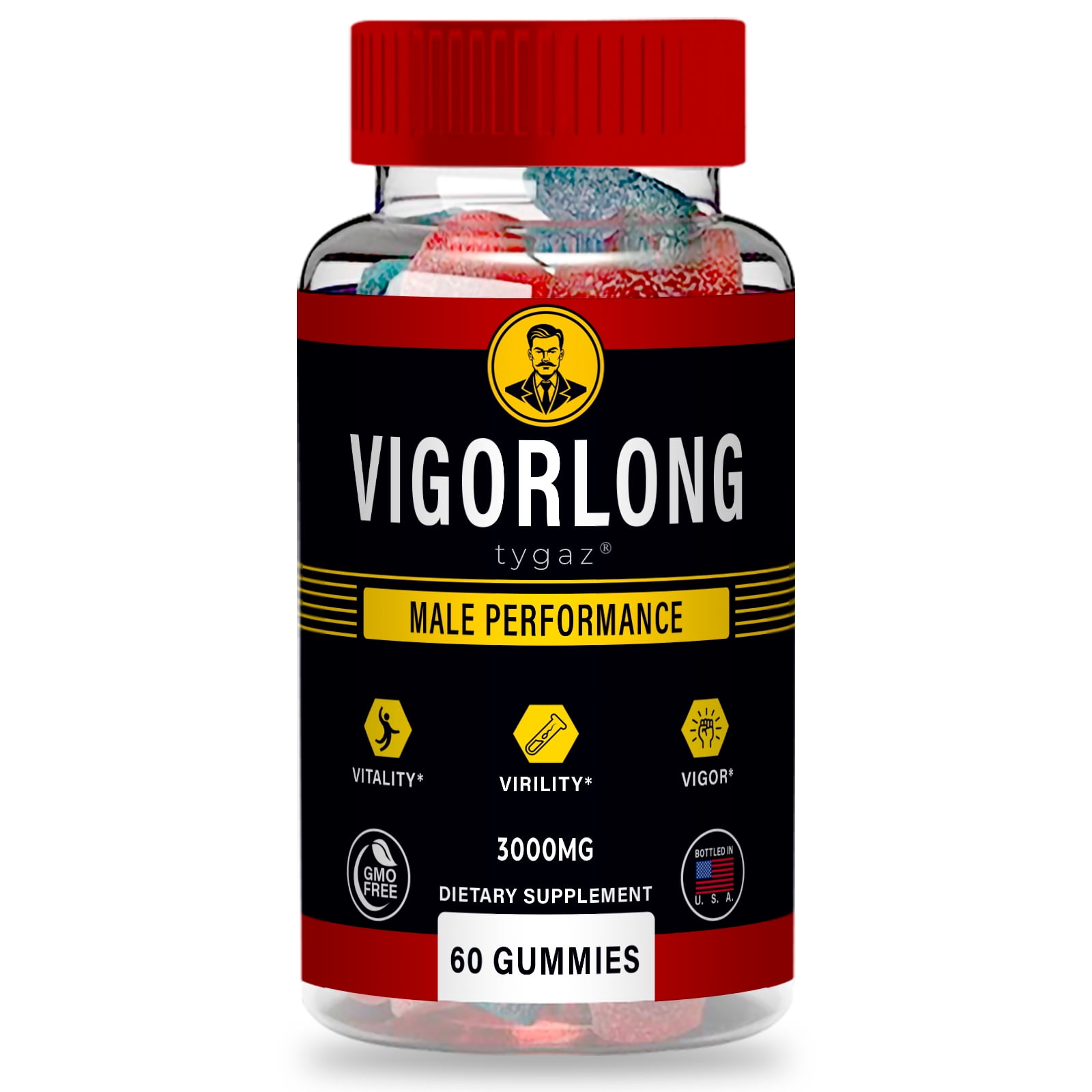 (Single) Vigor Long - Vigor Long Gummy For Men - Walmart.com