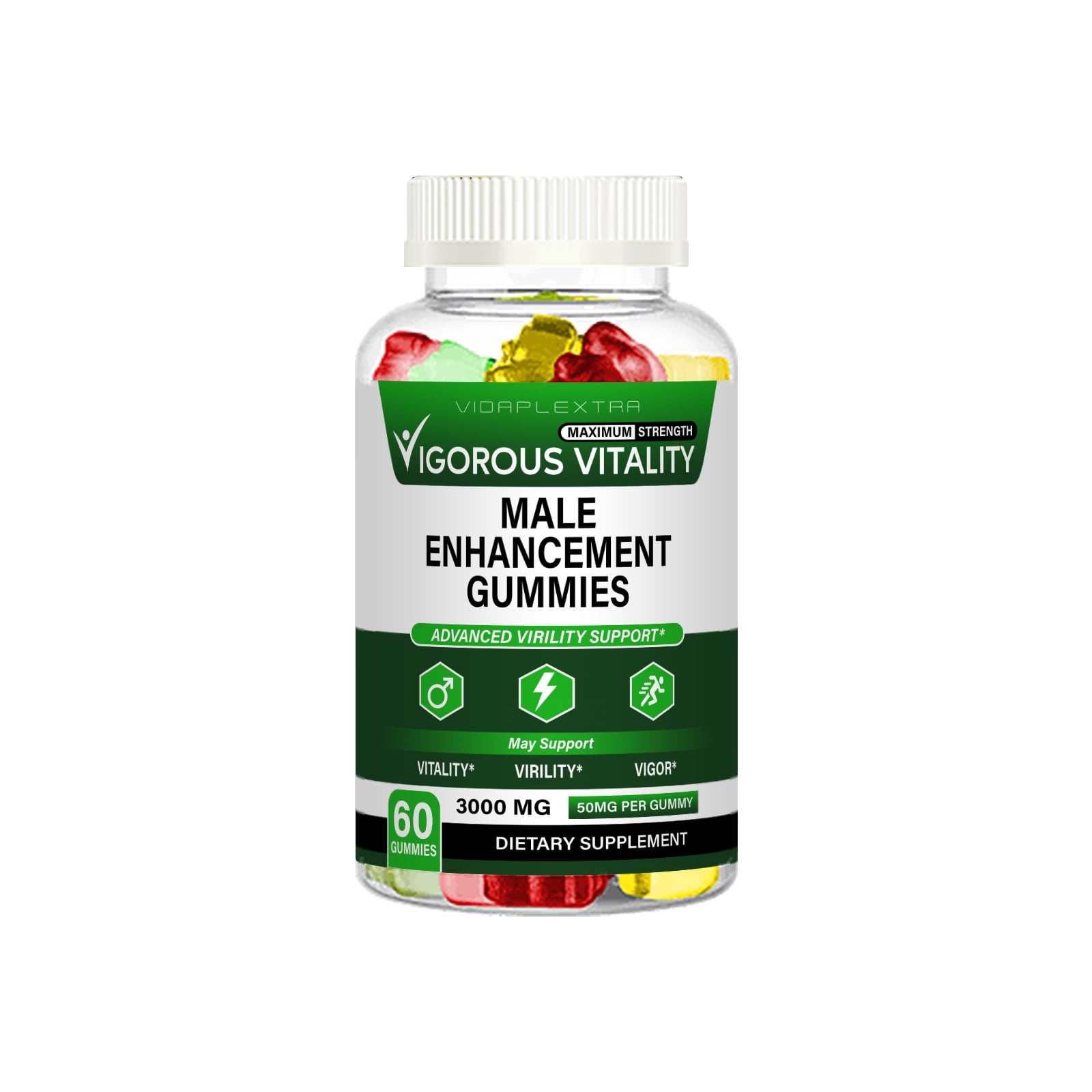 (Single) Vigorous Vitality Gummies - Vigorous Vitality Male Gummies ...