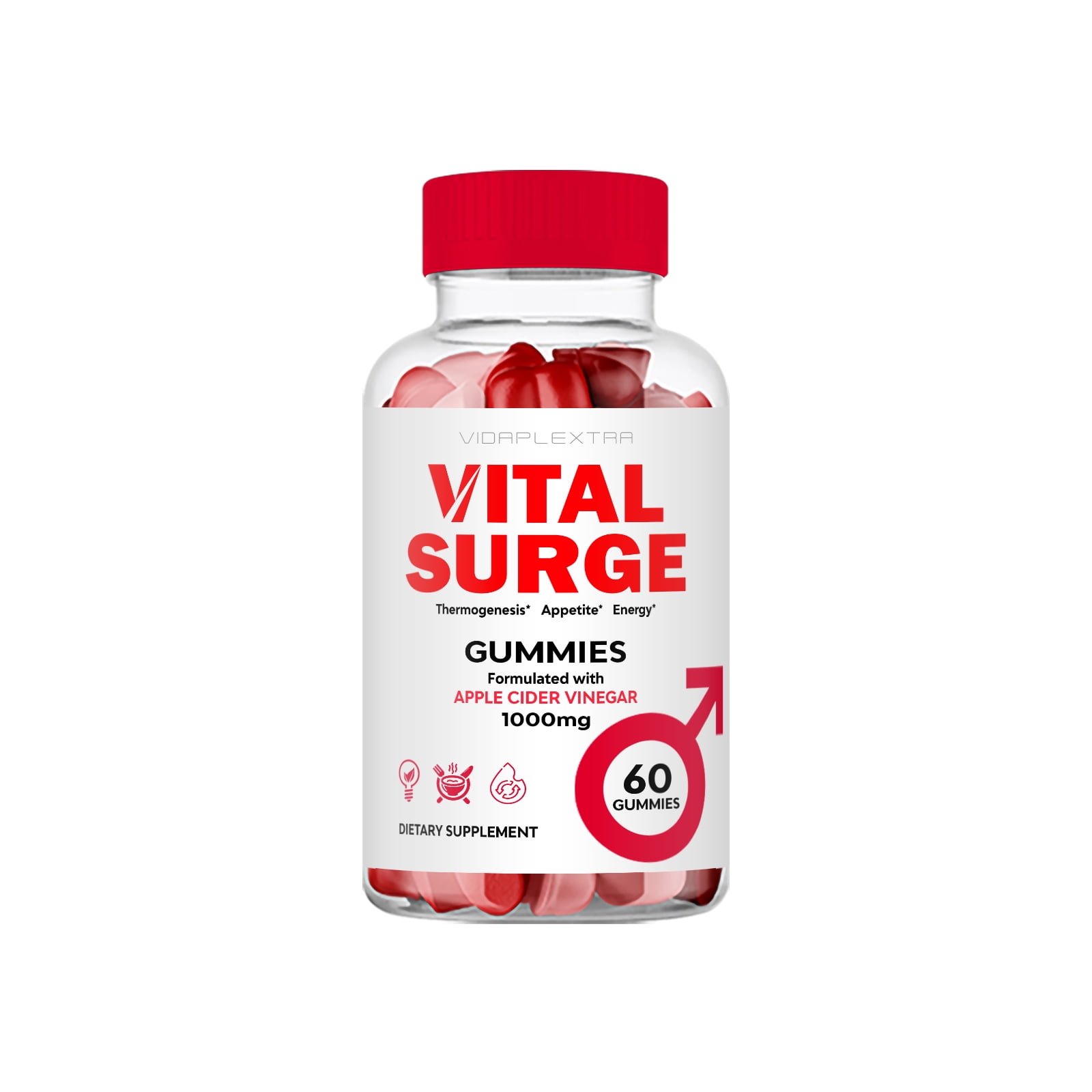 (Single) Vital Surge Gummies - Vital Surge ACV Gummies - Walmart.com