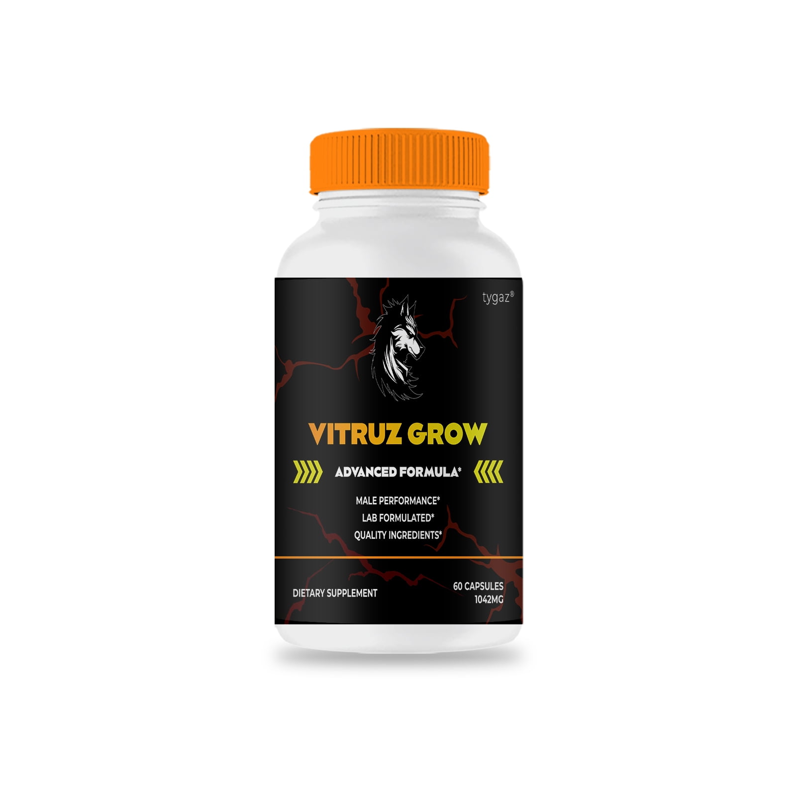 (Single) VitruzGrow - Vitruz Grow Pills For Men - Walmart.com