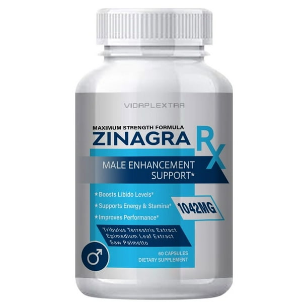 (Single) Zinagra RX - Zinagra RX Male Support Capsules - Walmart Business Supplies
