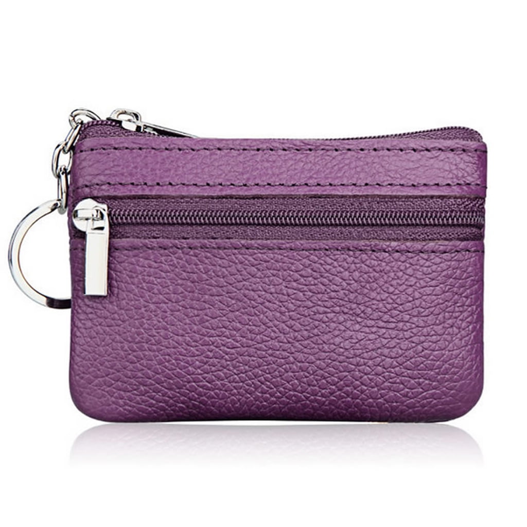 Single Zipper Purse Genuine Female Male Birthday Supplies Small Change ...