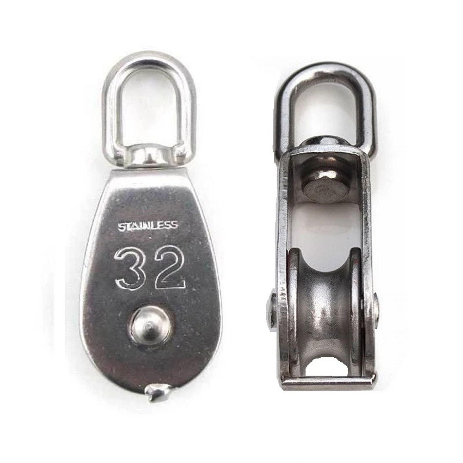 Single and Double Pulley Rope Pulley Lifting Wheel Rotating Block M15 ...