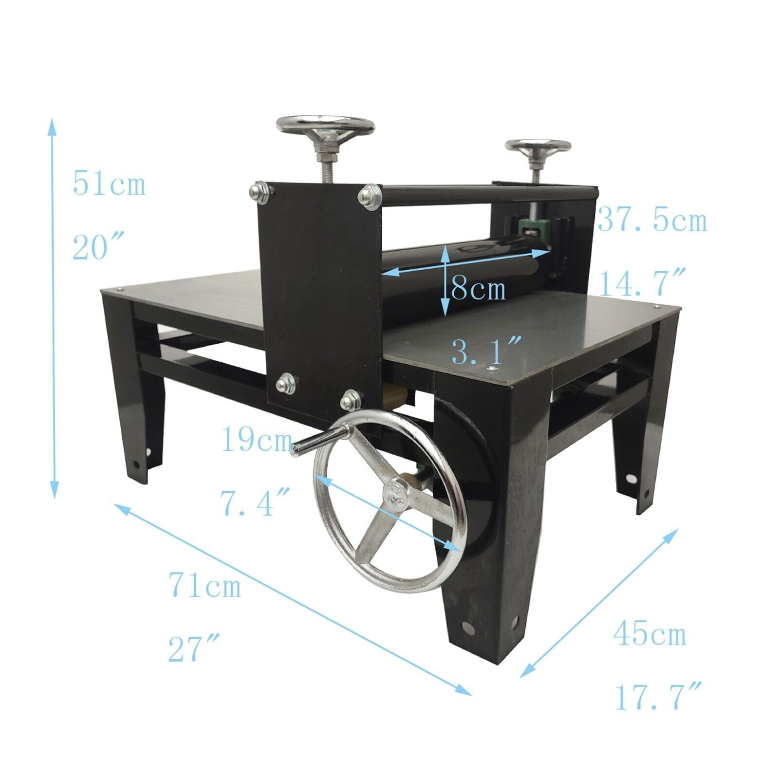 Single-axis Pottery Clay Plate Machine Manual Clay Pressing Machine ...