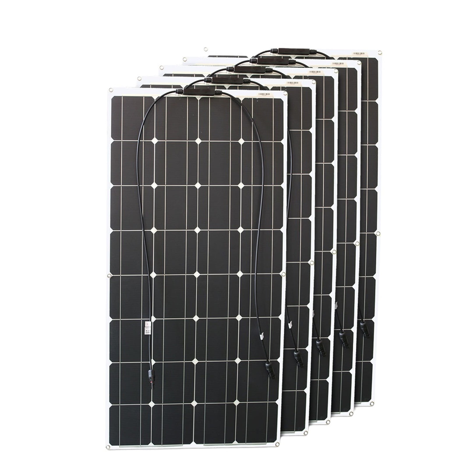 Single crystal solar panels 12V Flexible Solar 600W 100W 200W 300W 400W ...