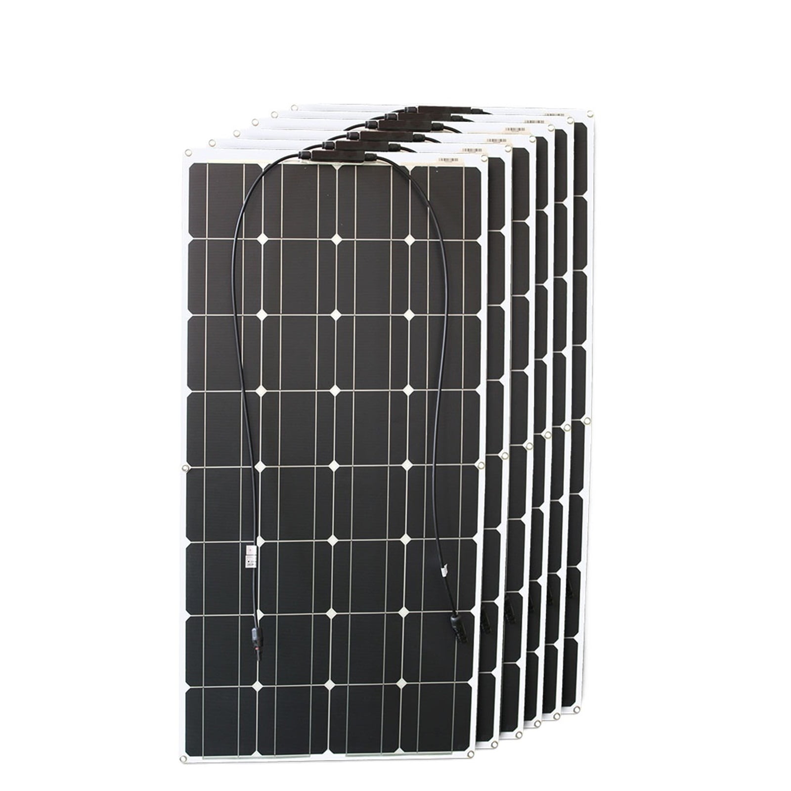 Single crystal solar panels 12V Flexible Solar 600W 100W 200W 300W 400W ...