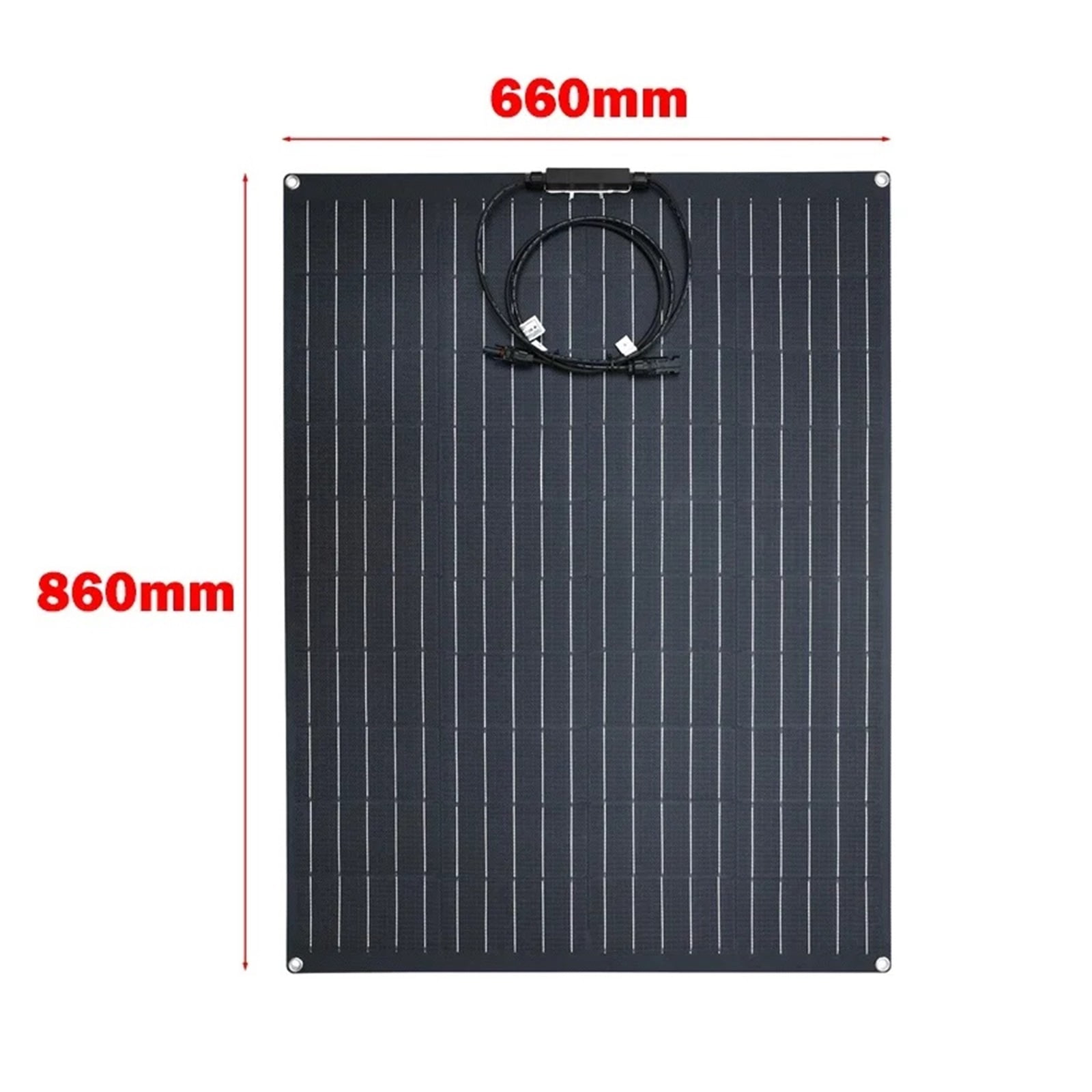 Single crystal solar panels 300W Flexible Single Crystal Solar Cell For ...