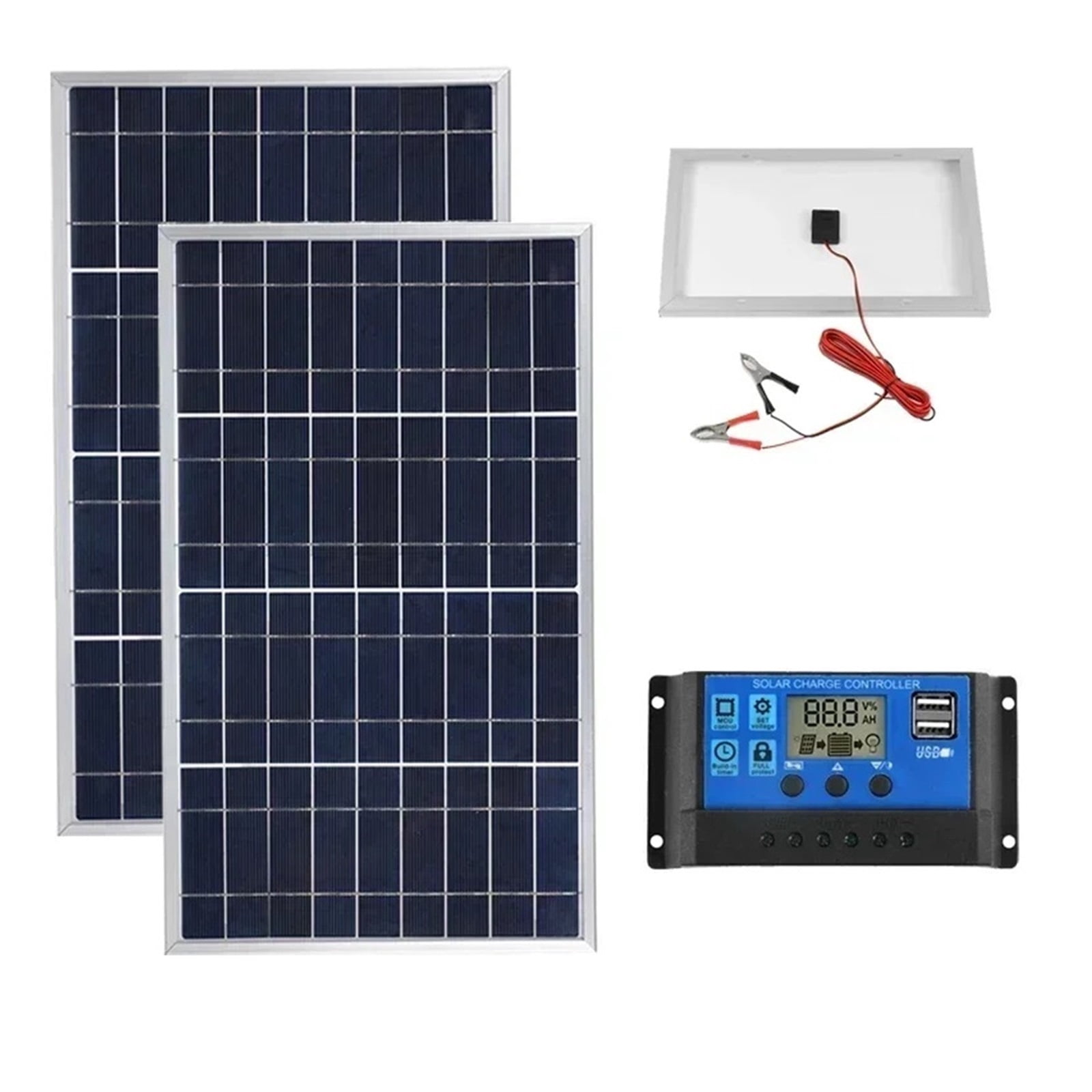 Single crystal solar panels Portable Solar 300W Polycrystalline Panel ...