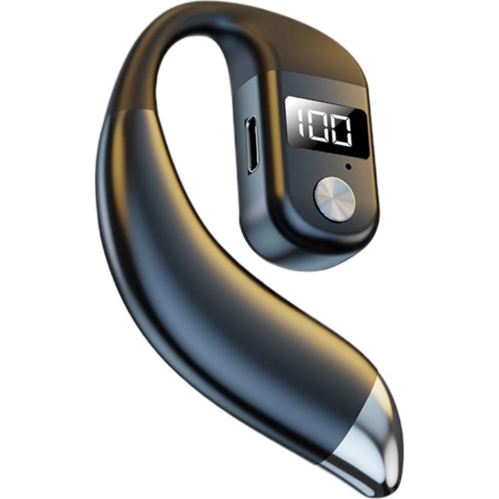 Single ear wireless bluetooth headset Stereo Ear Hook Music Earphone ...