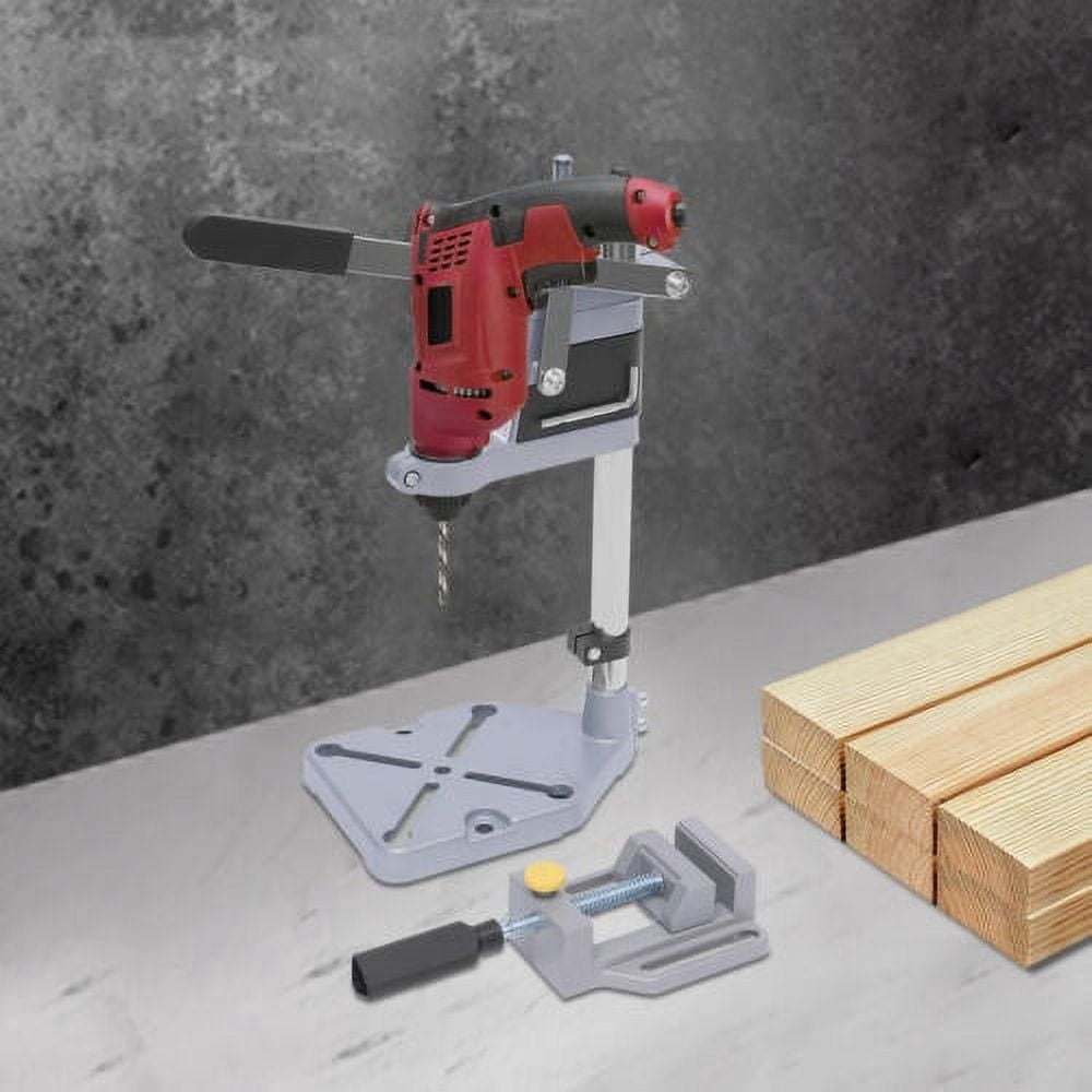 Single-hole Electric Adjustable Drill Press Stand Portable Clamp &Flat ...