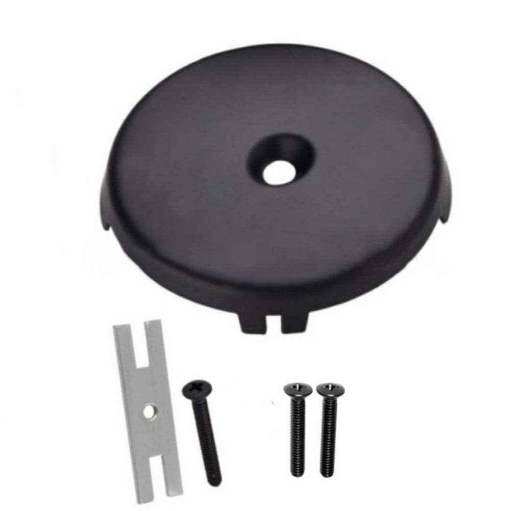 Single hole bathtub drain overflow panel with 3 screws drain overflow ...