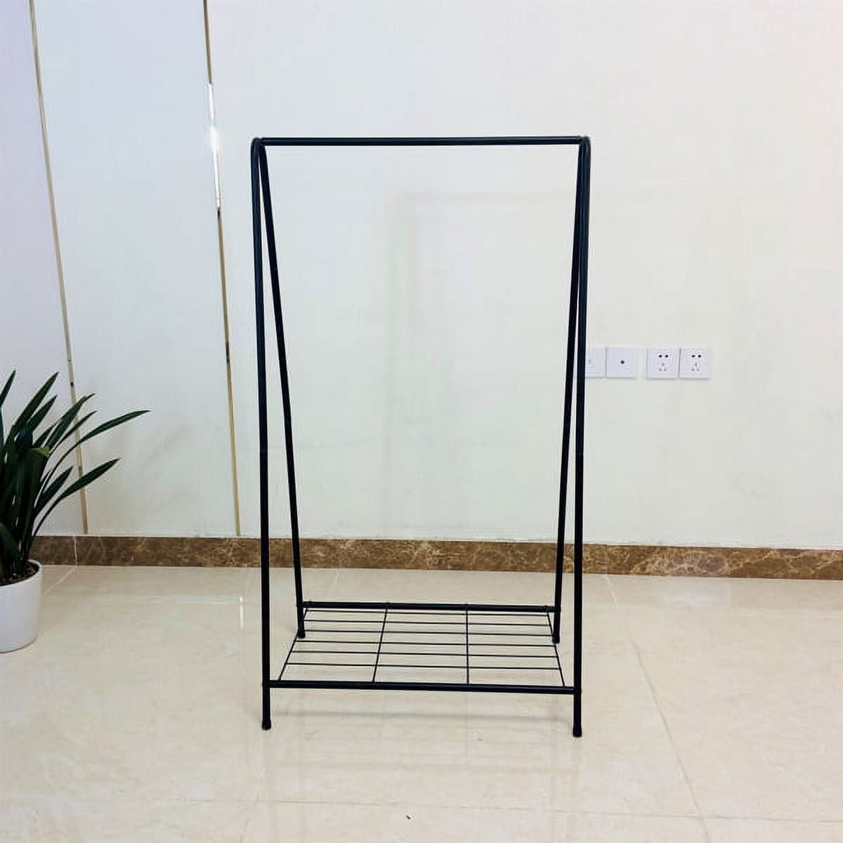 Single layer hanger (black) 1 ladder to secure hangers (Black ...