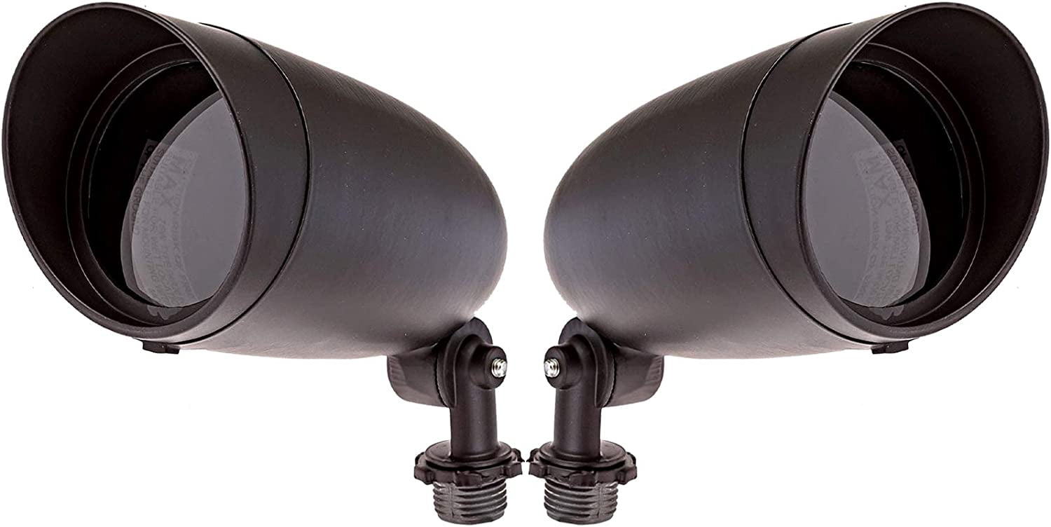 Single light fixture 20120 volts cast aluminum durable outdoor ...