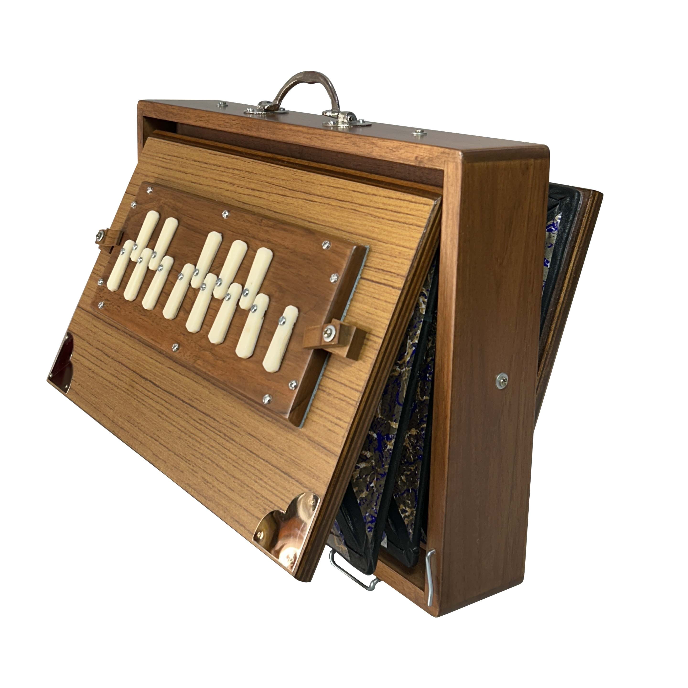 Single octave Shruti Box _ 13-Note Shruti Box _ 10x15x2.5 inch ...