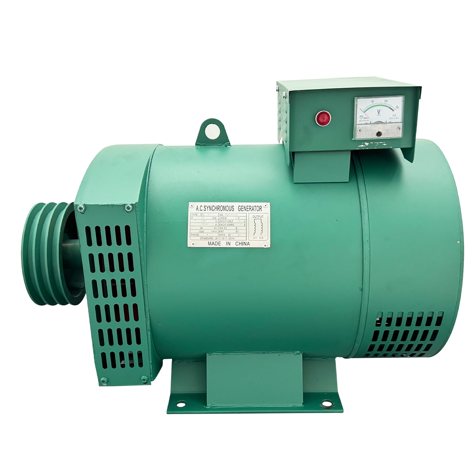 Single-phase Pure Copper Diesel Generator With Carbon Brush Rated Power ...