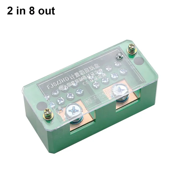 Single-phase junction box 2 into 4/6/8/12/660V Outlet terminal box ...