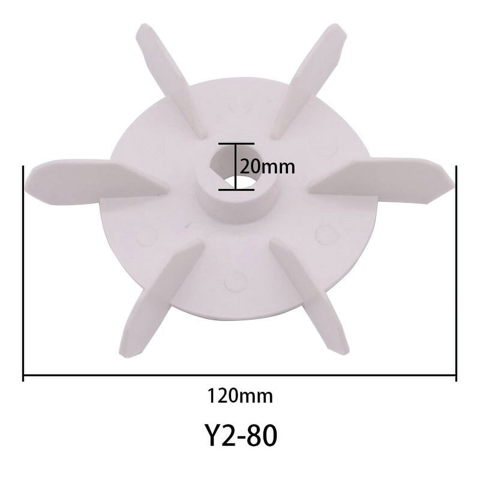 Single-phase motor plastic fan blade Air pump fan 06 120mm motor ...