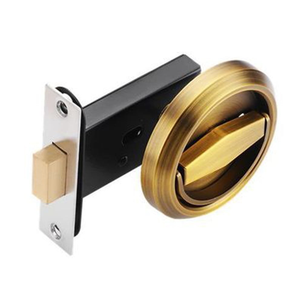 Single-sided Invisible Door Lock Door Knobs Stainless Steel Cabinet ...