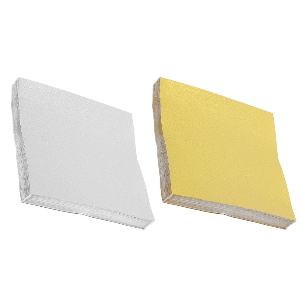 Single-sided Pearlescent Origami Shiny Paper Gold Glitter Cardstock ...