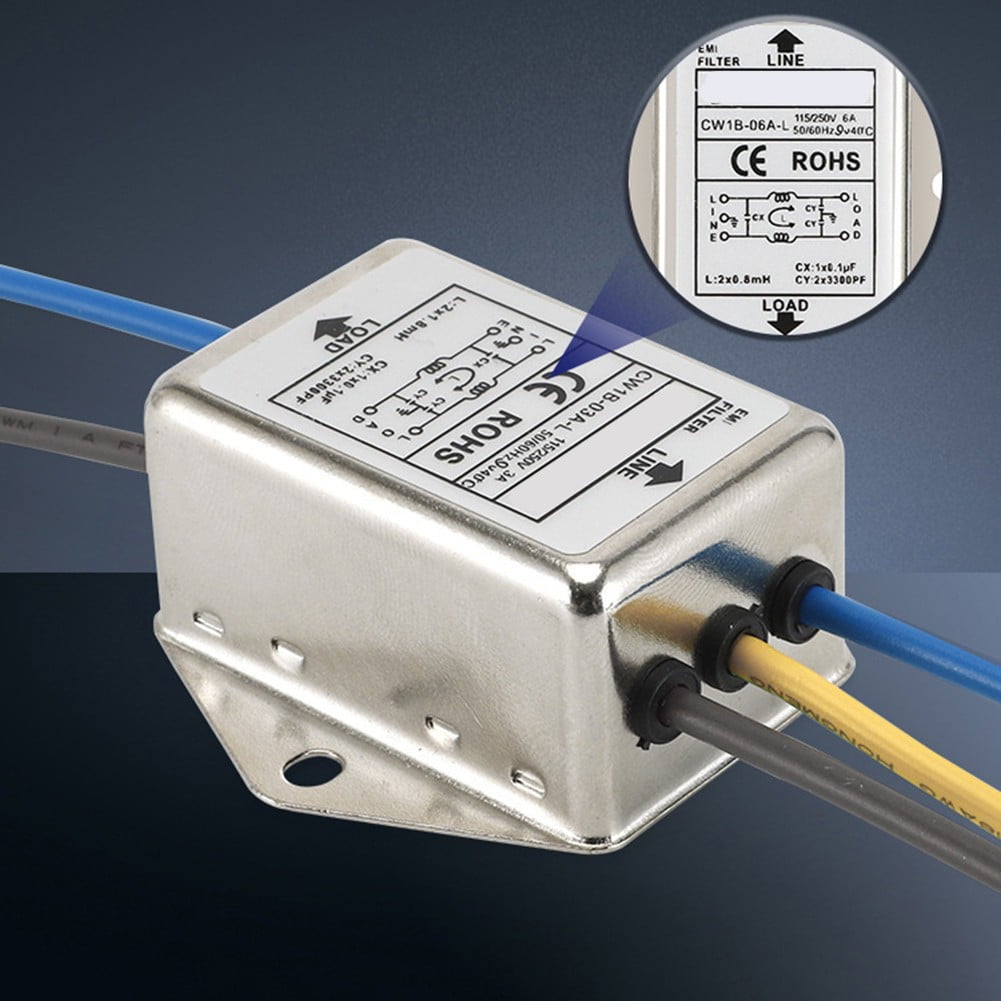 Single-stage filter CW1B-L single-phase outgoing power supply with line ...