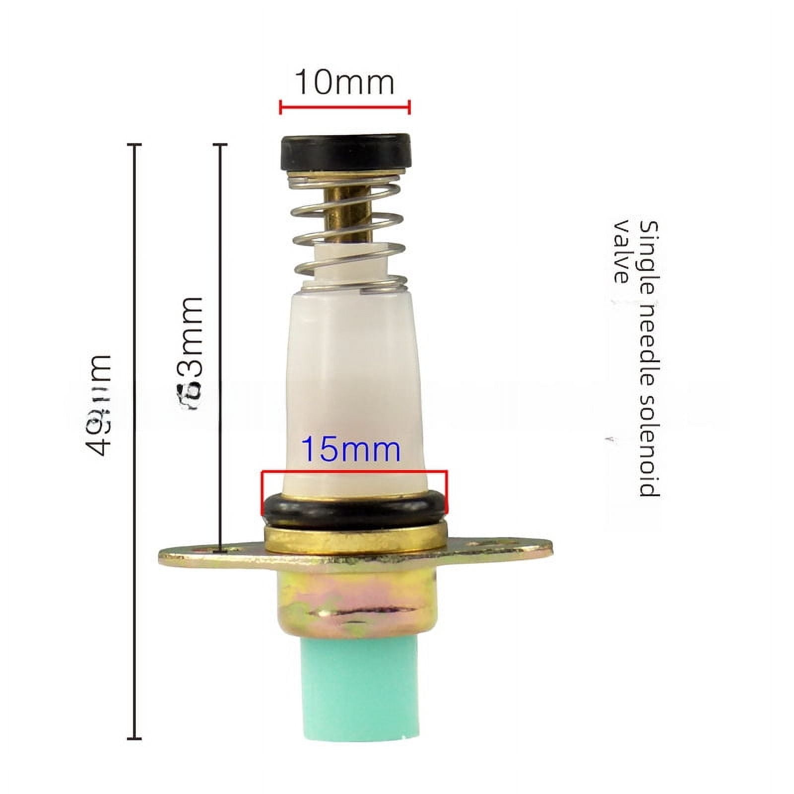 Single-wire thermocouple solenoid valve double-wire induction copper ...