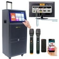 "Singtronic Portable 1500W Karaoke System with 19"" Touch Screen ...